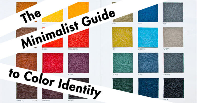 The Minimalist Guide to Color Identity | Color Design Principles